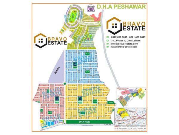 DHA Maps | Dha Lahore Maps Including All Phases